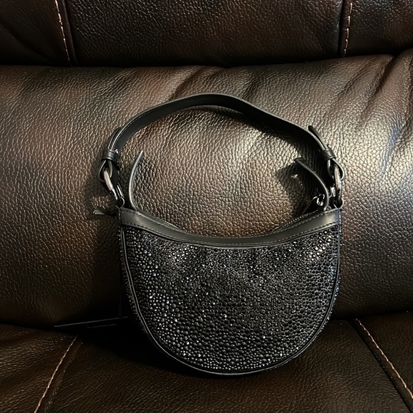 Versace | Bags | Versace La Medusa Mini Repeat Crystal Embellished Logo ...